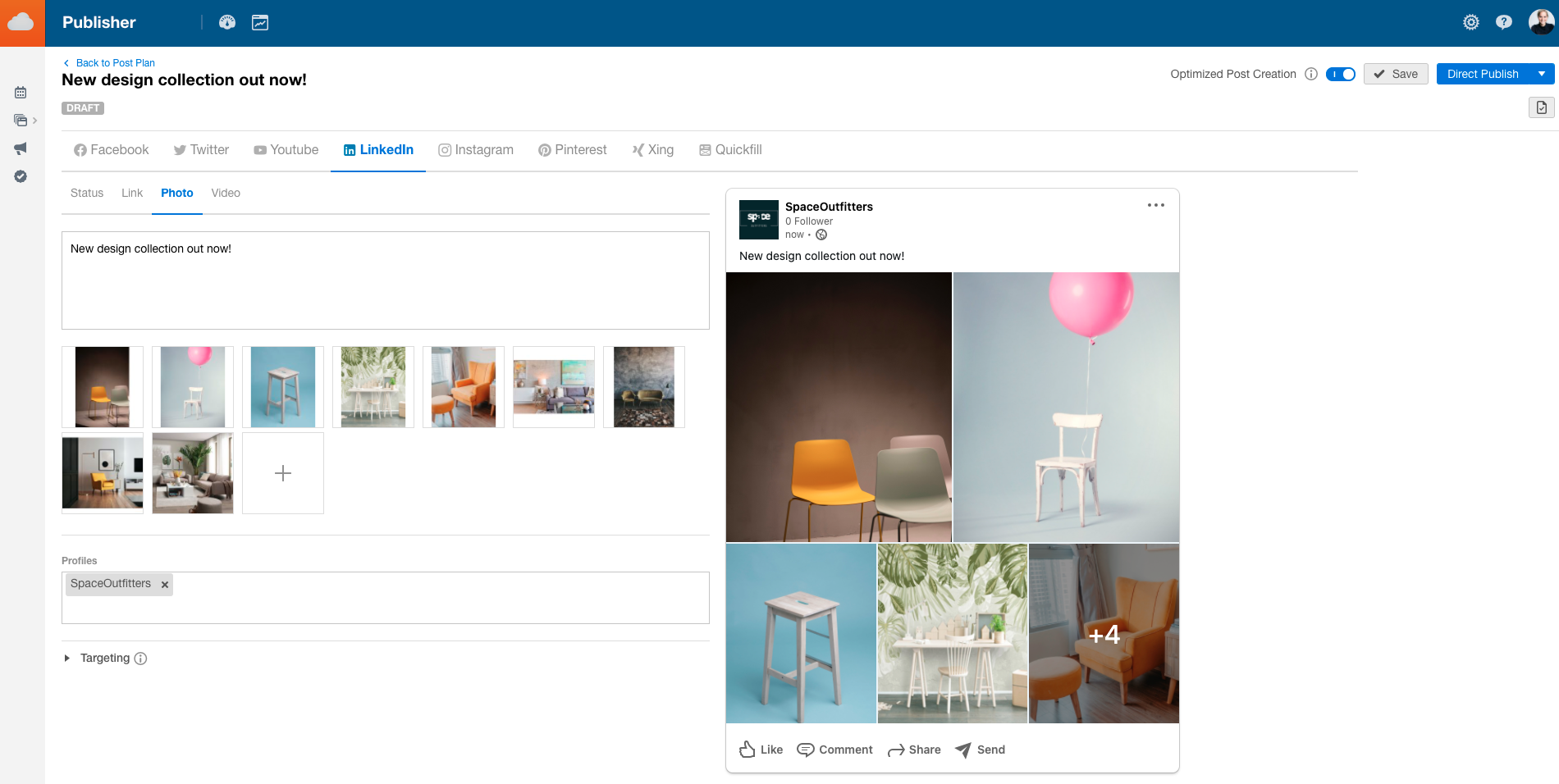 Get more attention with multi-image posts on LinkedIn